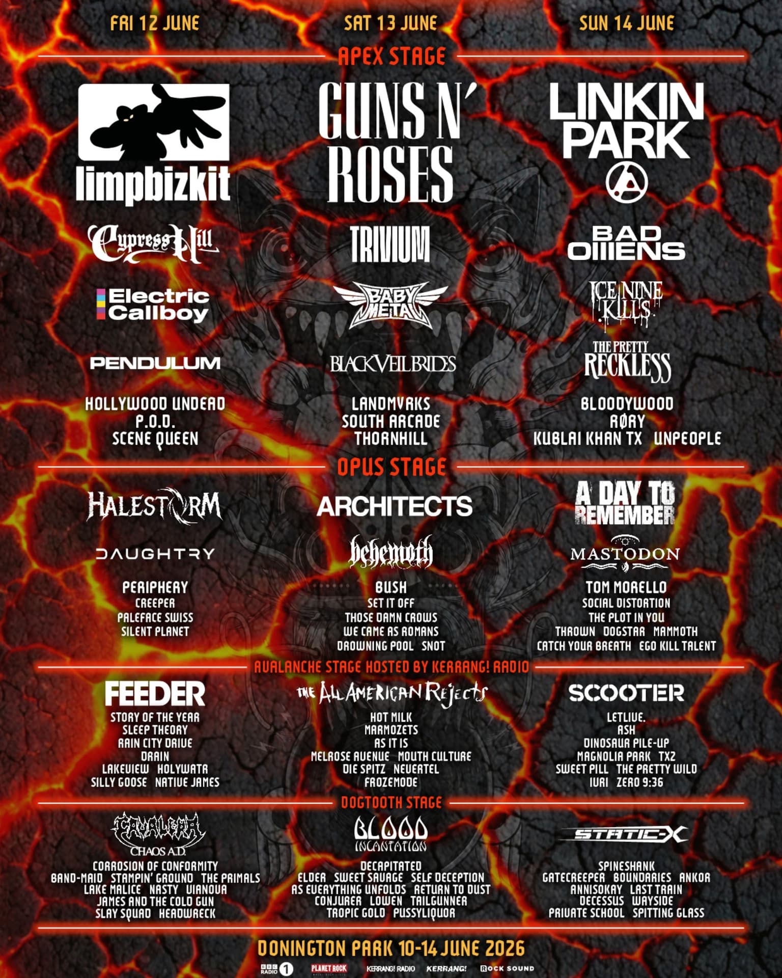 Download Festival 2026 announces day tickets release and prices