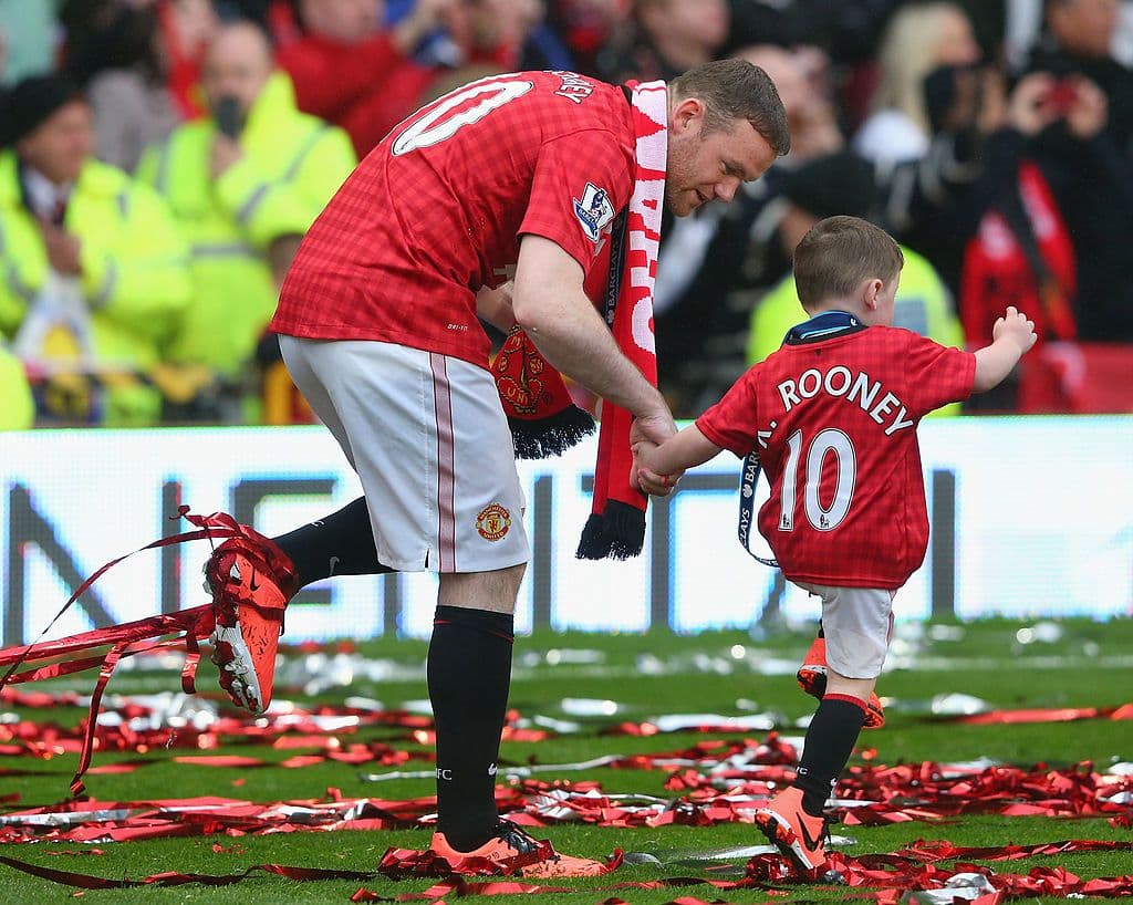 Wayne Rooney's son Kai to follow in dad's footsteps after ‘being ...