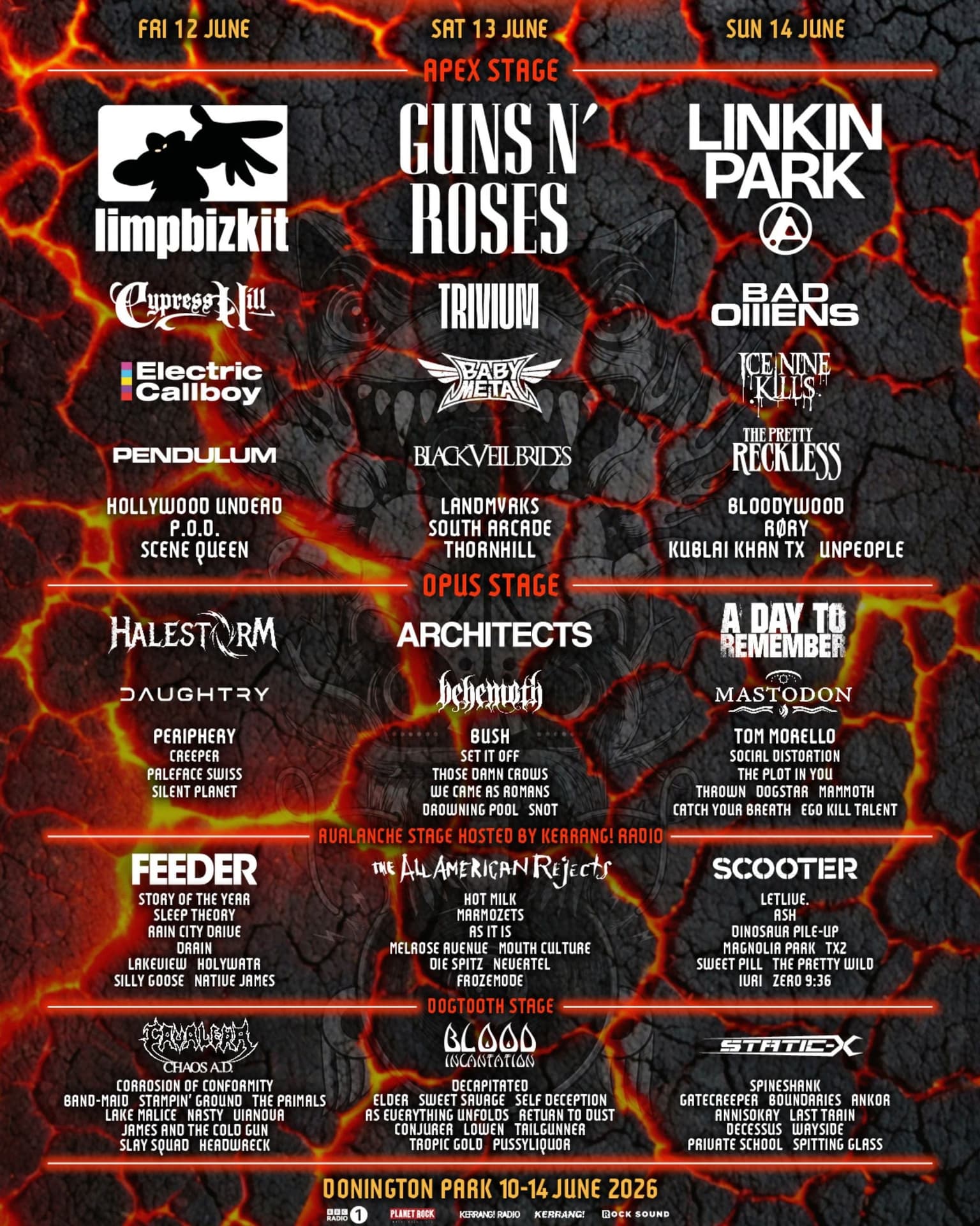 Download Festival 2026 announces day tickets release and prices
