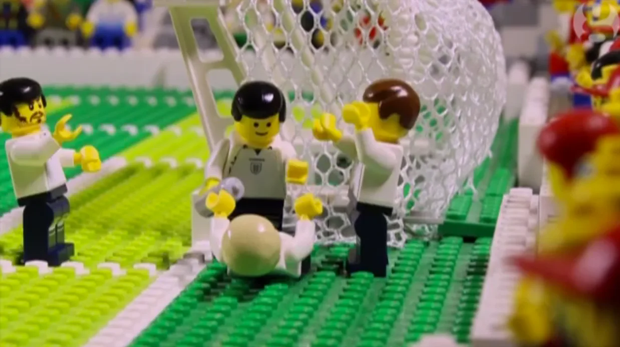 Gazza's career highlights given the LEGO treatment - JOE.co.uk