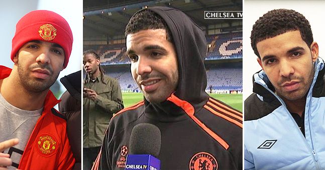 Drake 'shows off' his football skills with woeful effort at goal (Video ...