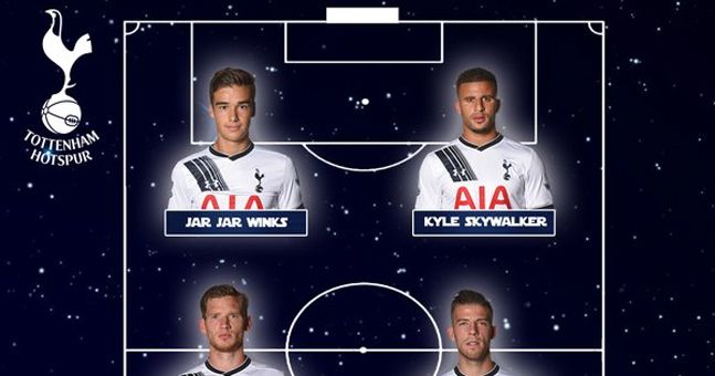 Spurs tweet Star Wars puns and the replies are absolutely merciless ...