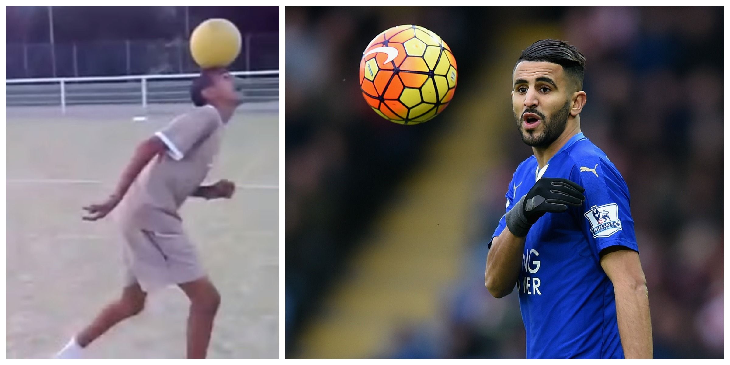 VIDEO: A 17-year-old Riyad Mahrez shows off his silky skills - JOE.co.uk