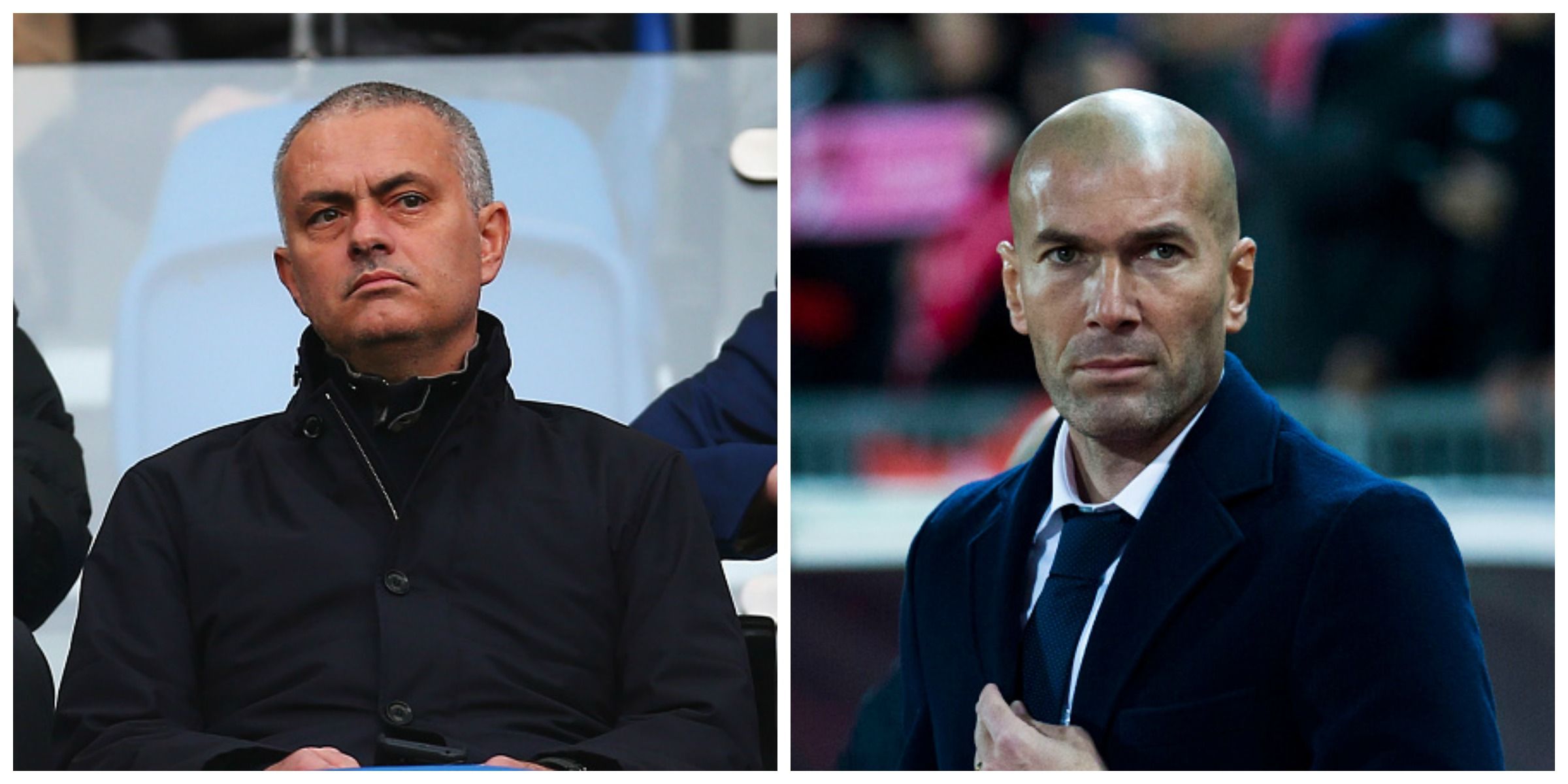 Zinedine Zidane is already talking about Jose Mourinho as if he was ...