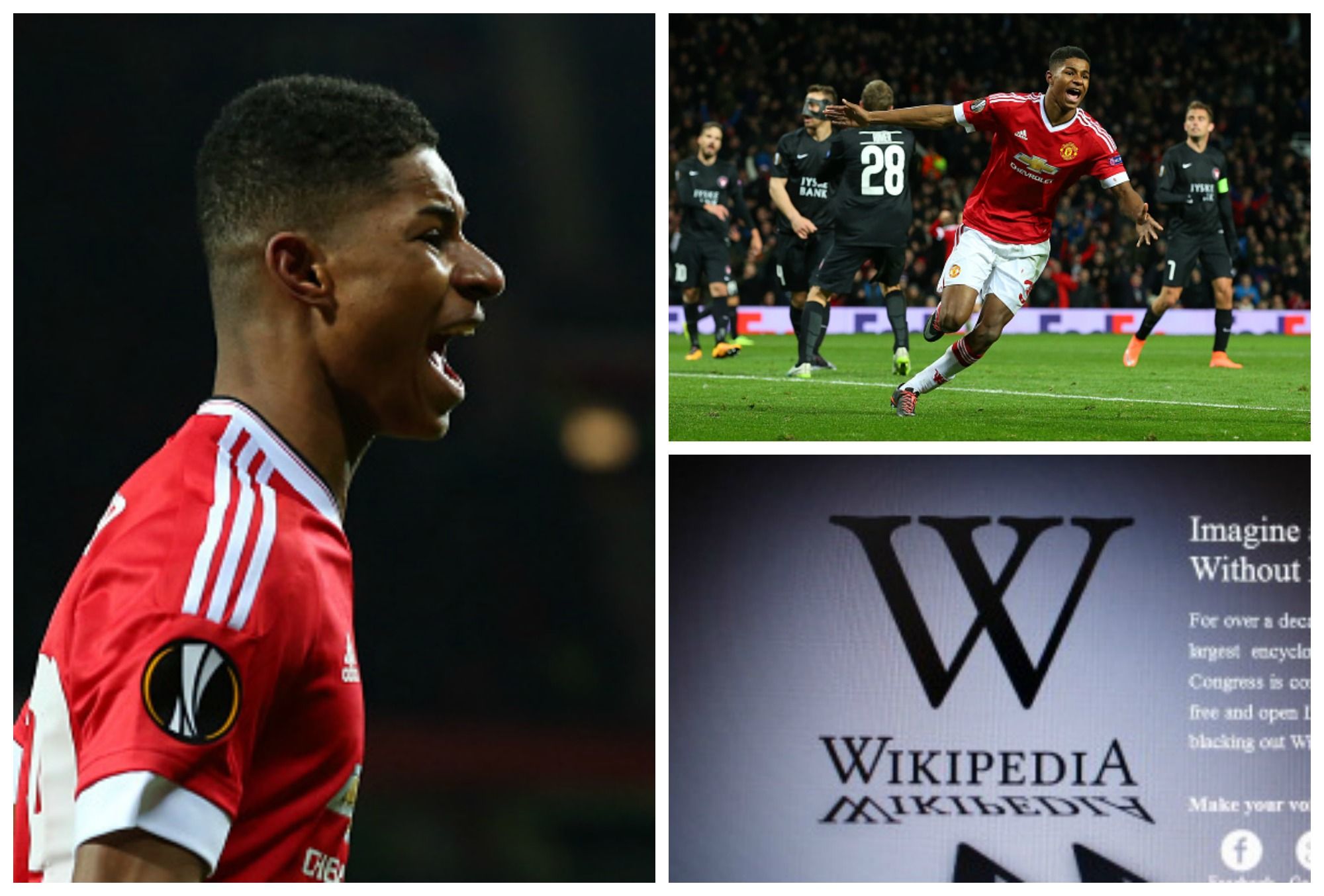 Who is Marcus Rashford? You won't find out much from his Wikipedia page ...