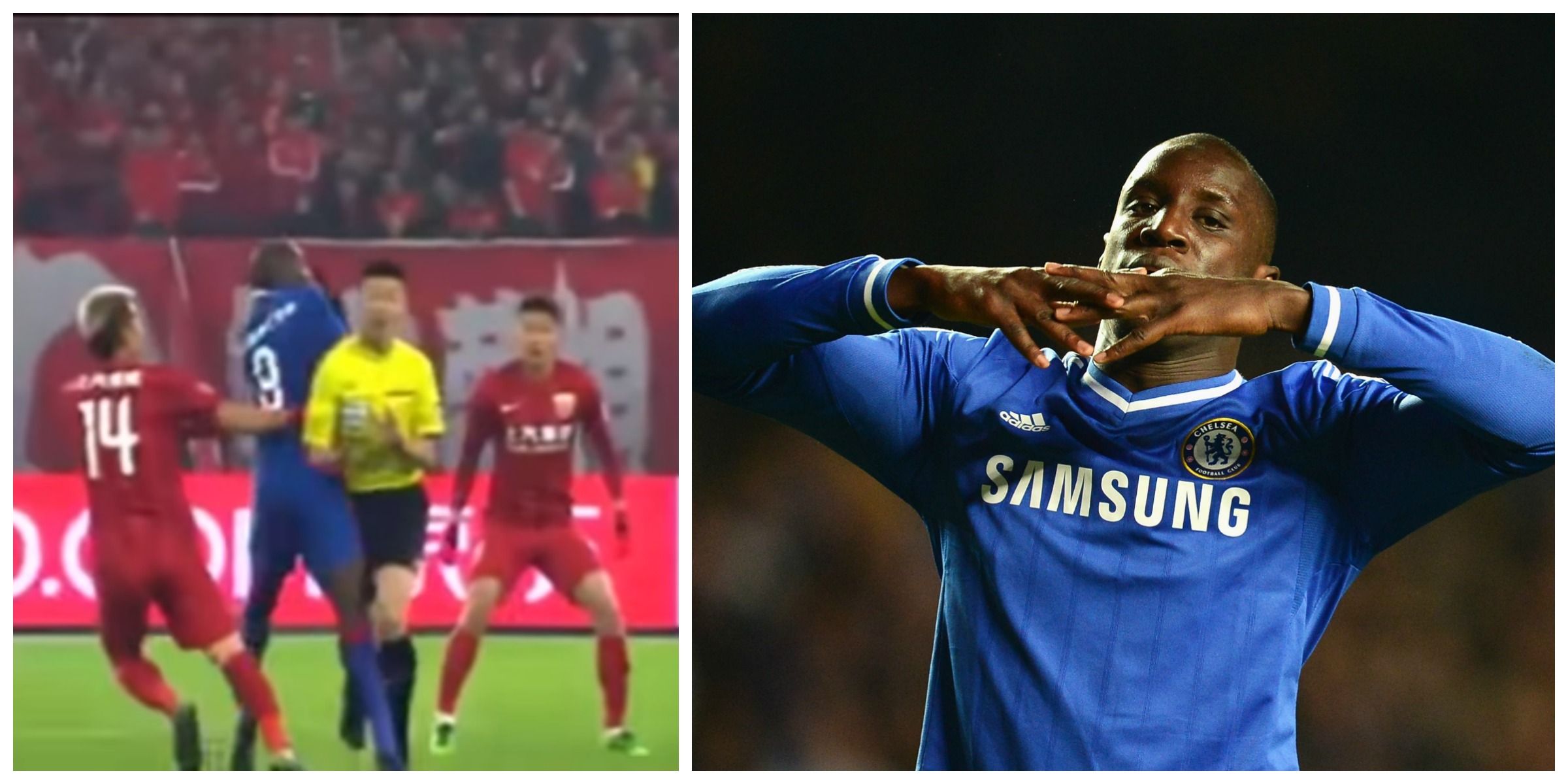 VIDEO: Chinese ref cleans out Demba Ba - and the commentators ...