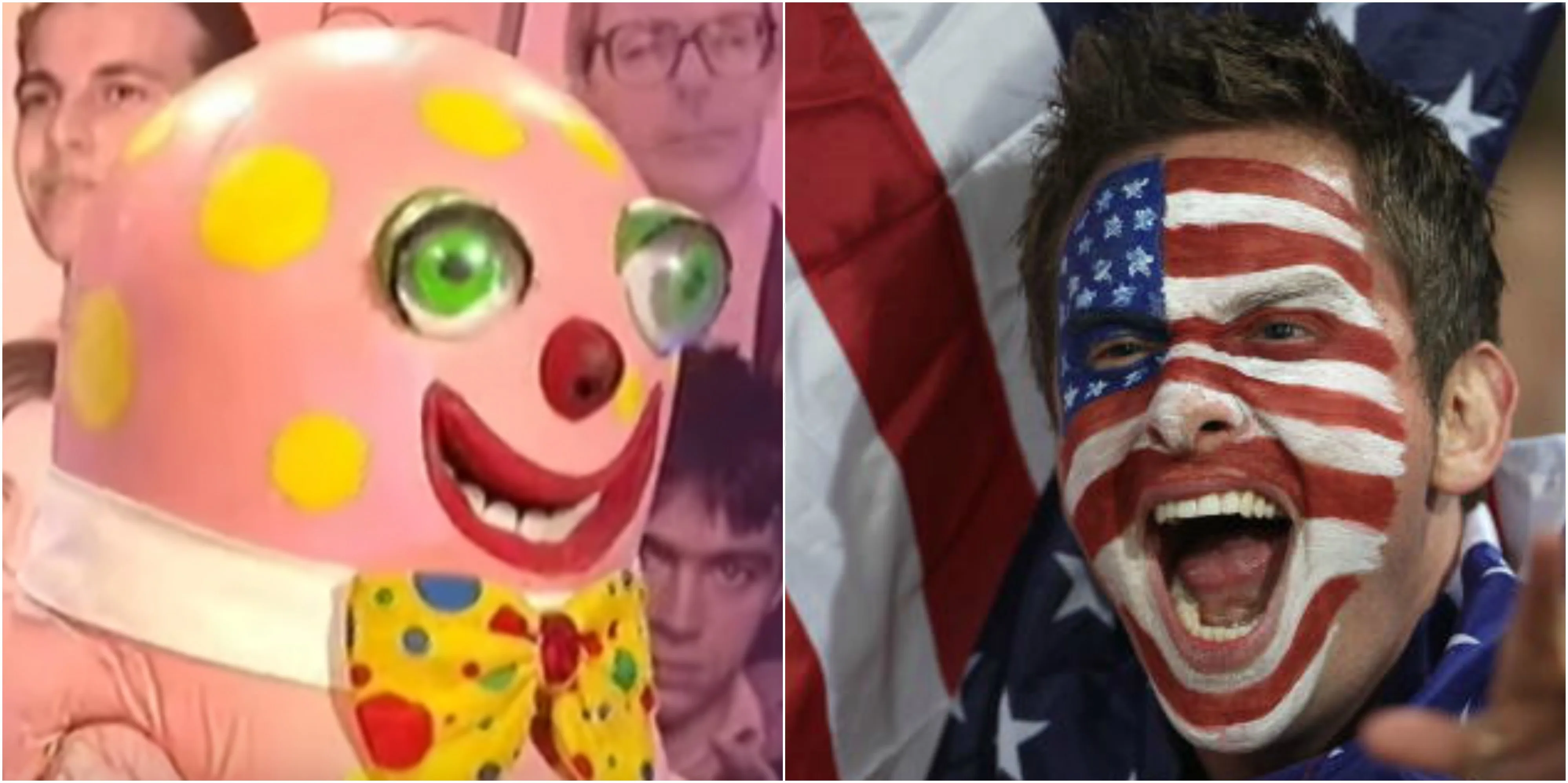 Americans reacting to this 90s Mr Blobby video is absolutely brilliant ...