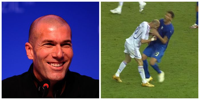 Zinedine Zidane seems to have forgotten his part in one of football's ...