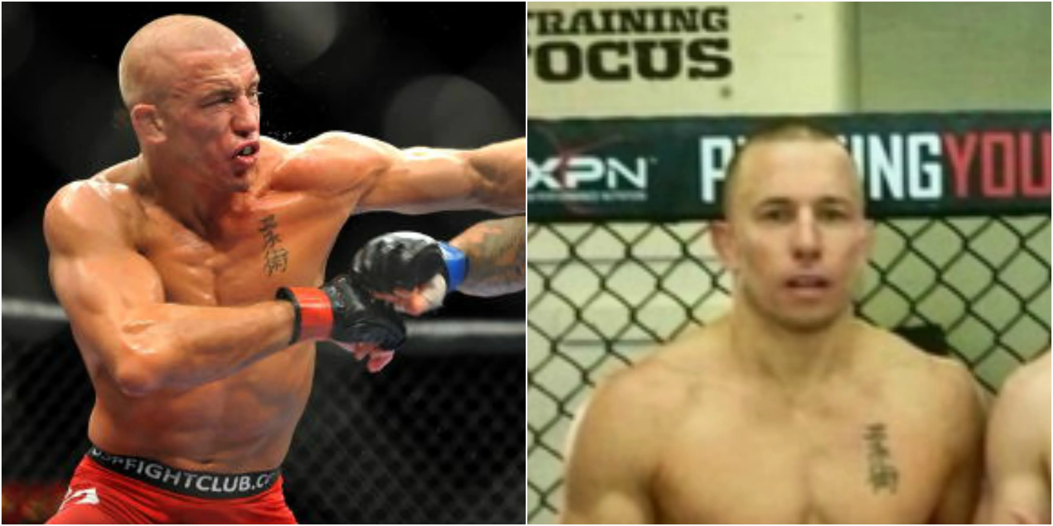 GSP's post workout body looks in perfect shape to be the saviour of UFC ...