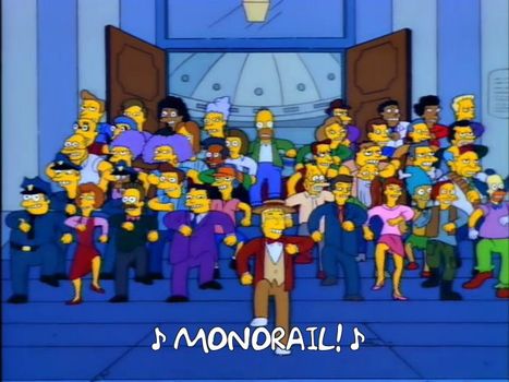 Can you remember the lyrics to the Monorail song in 'The Simpsons ...