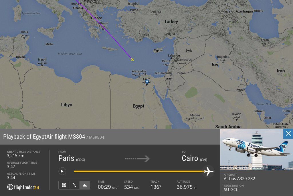 EgyptAir flight from Paris to Cairo did crash, French president ...