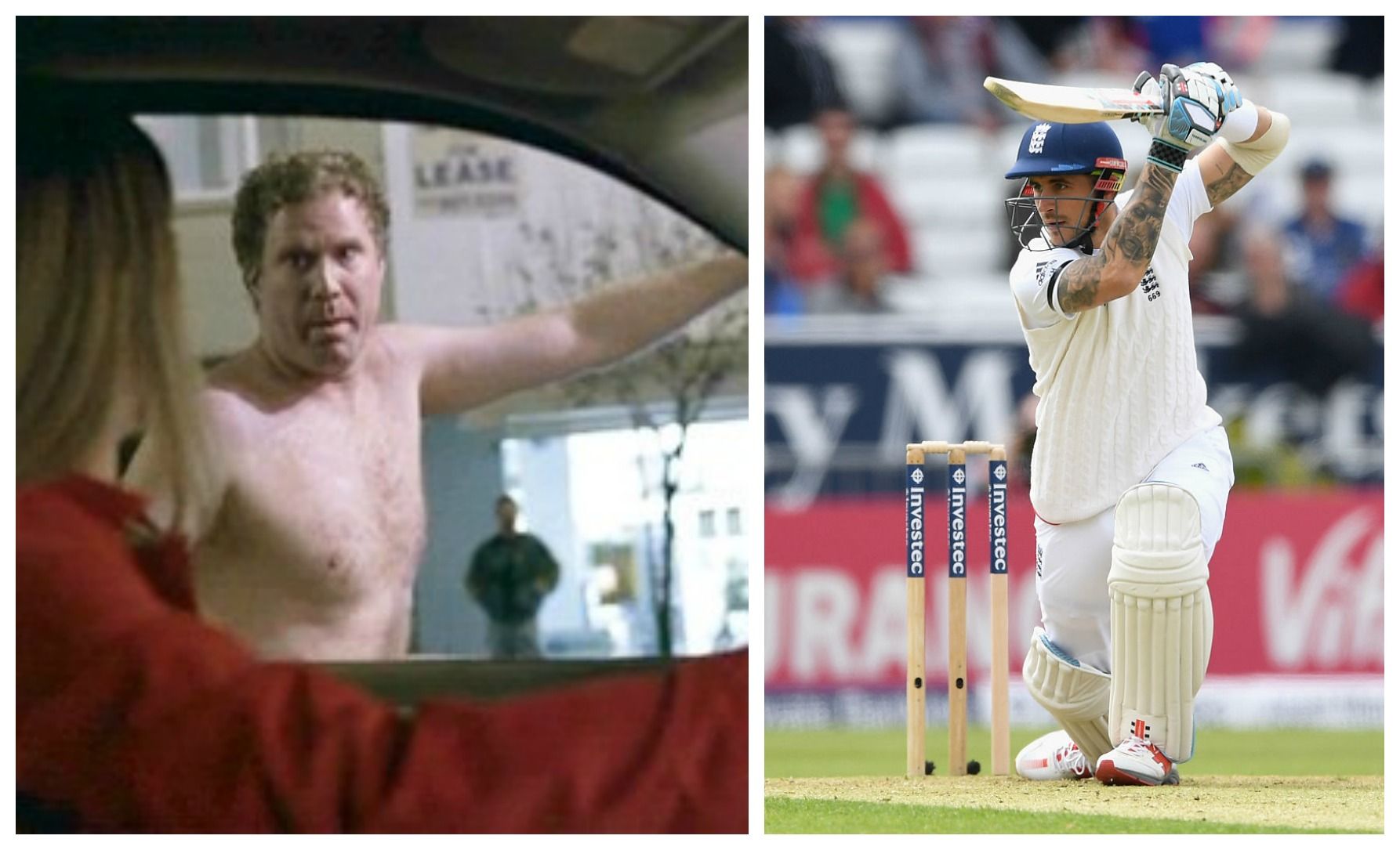 Watch the moment a 'drunk' cricket spectator decided to strip live on ...