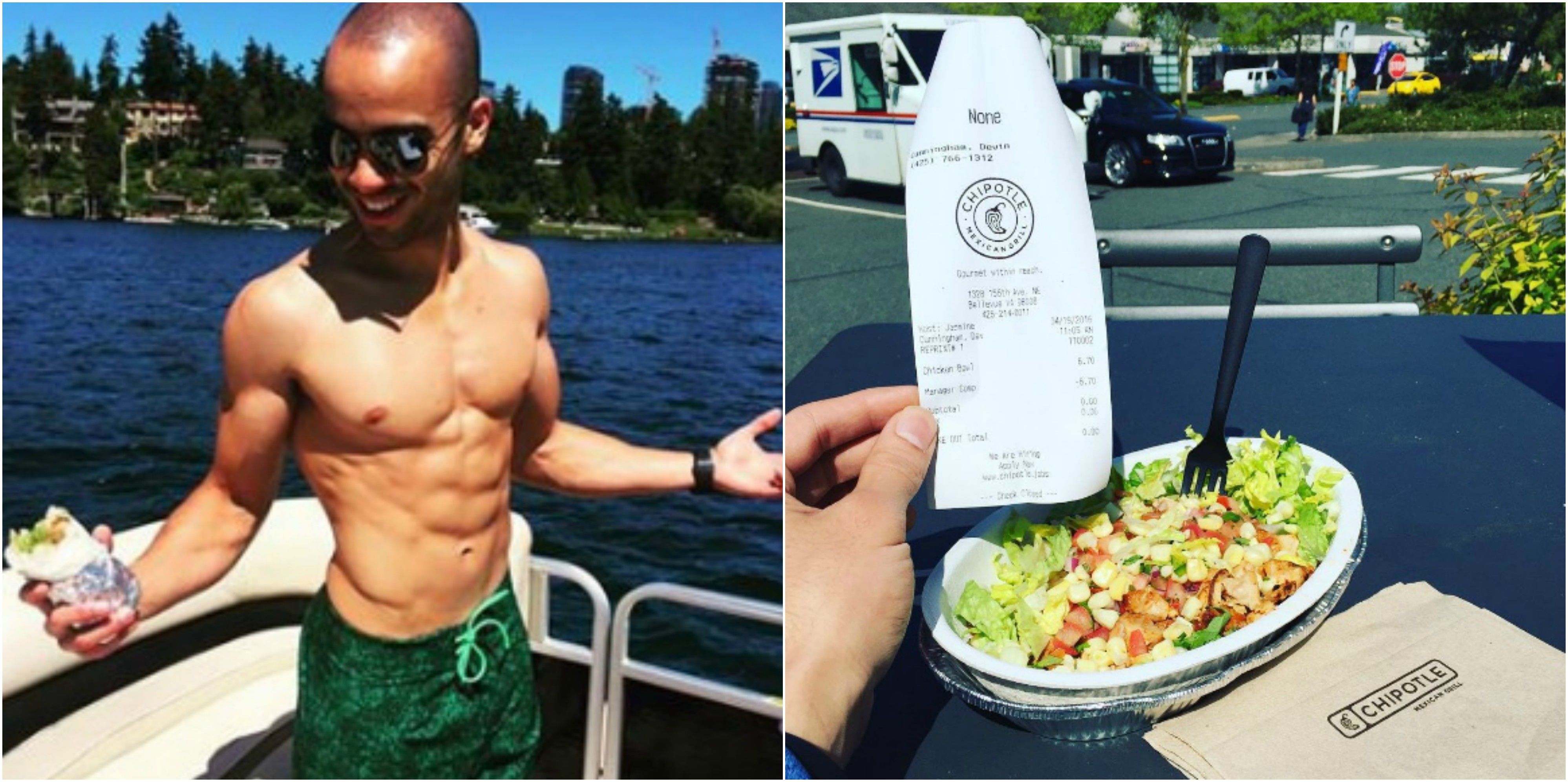 This American guy has got super ripped eating Chipotle every day for ...