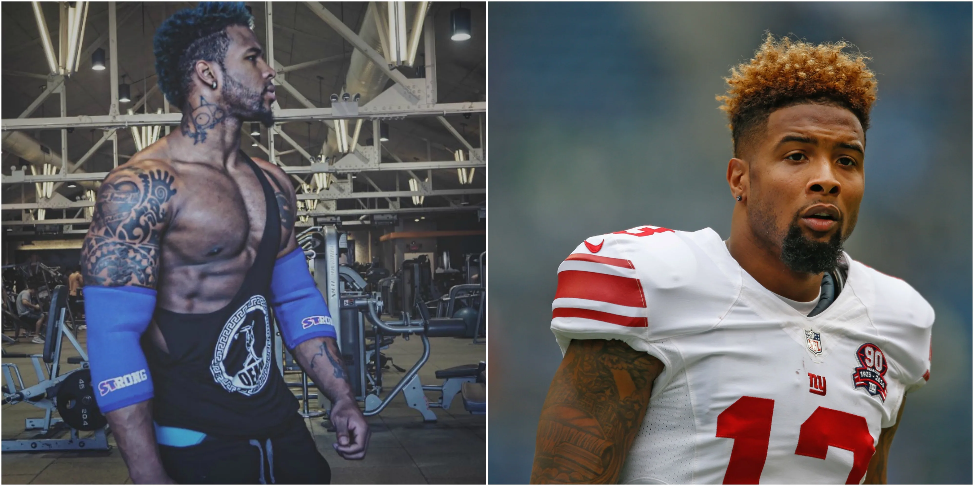 NFL star Odell Beckham Jr's cousin is an absolute beast in the gym ...