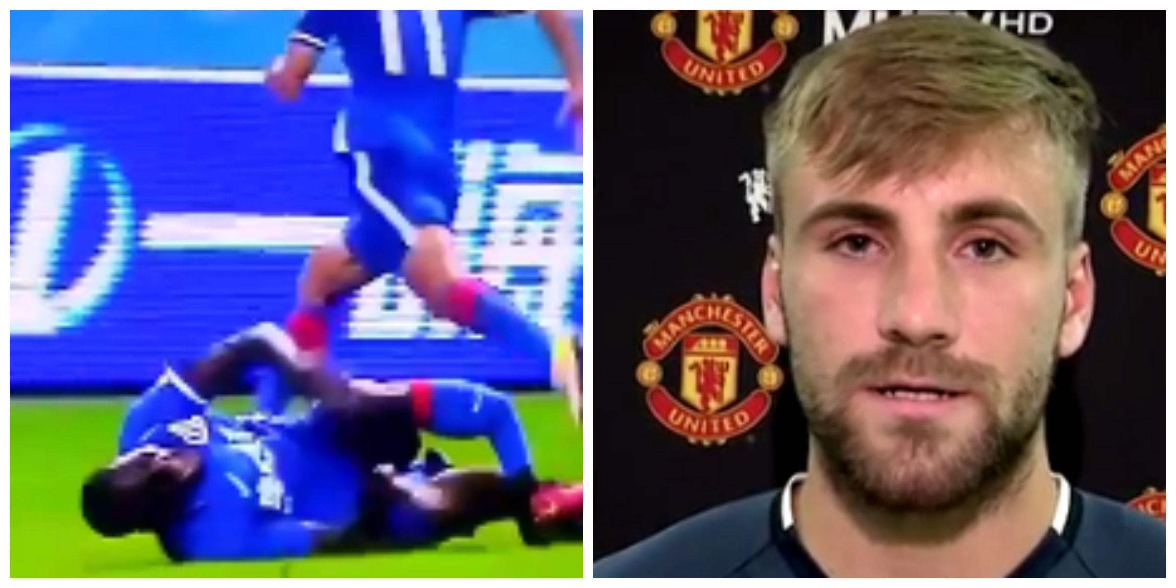 Luke Shaw sends message to Demba Ba after double leg break - JOE.co.uk