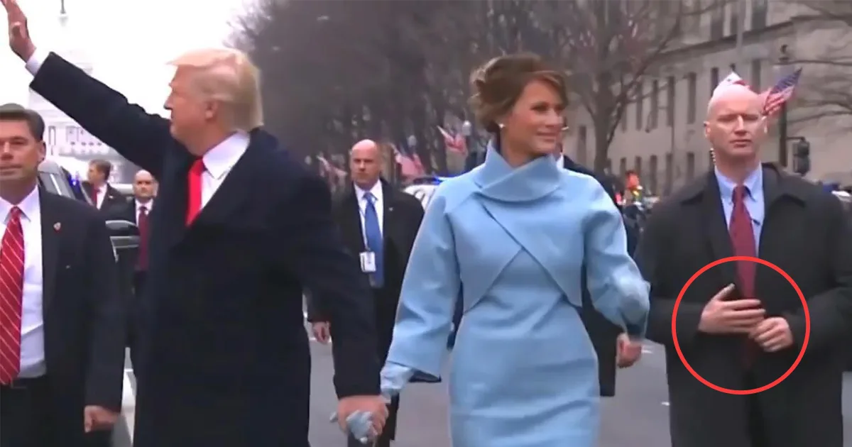 People think Donald Trump's bodyguard used a fake arm to conceal a gun ...