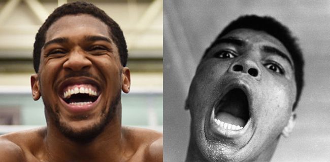Try not to get angry over this Anthony Joshua-Muhammad Ali comparison ...