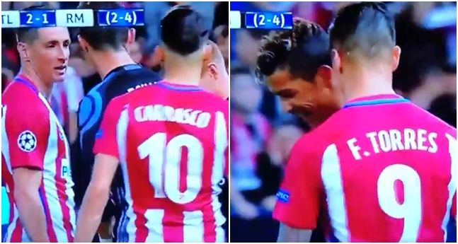 Fernando Torres' attempt to intimidate Cristiano Ronaldo didn't go to ...