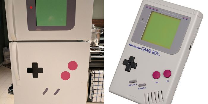 This genius turned their fridge into a giant Game Boy - JOE.co.uk