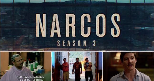 New Narcos footage shows the incredible amount of drugs the Cali Cartel ...