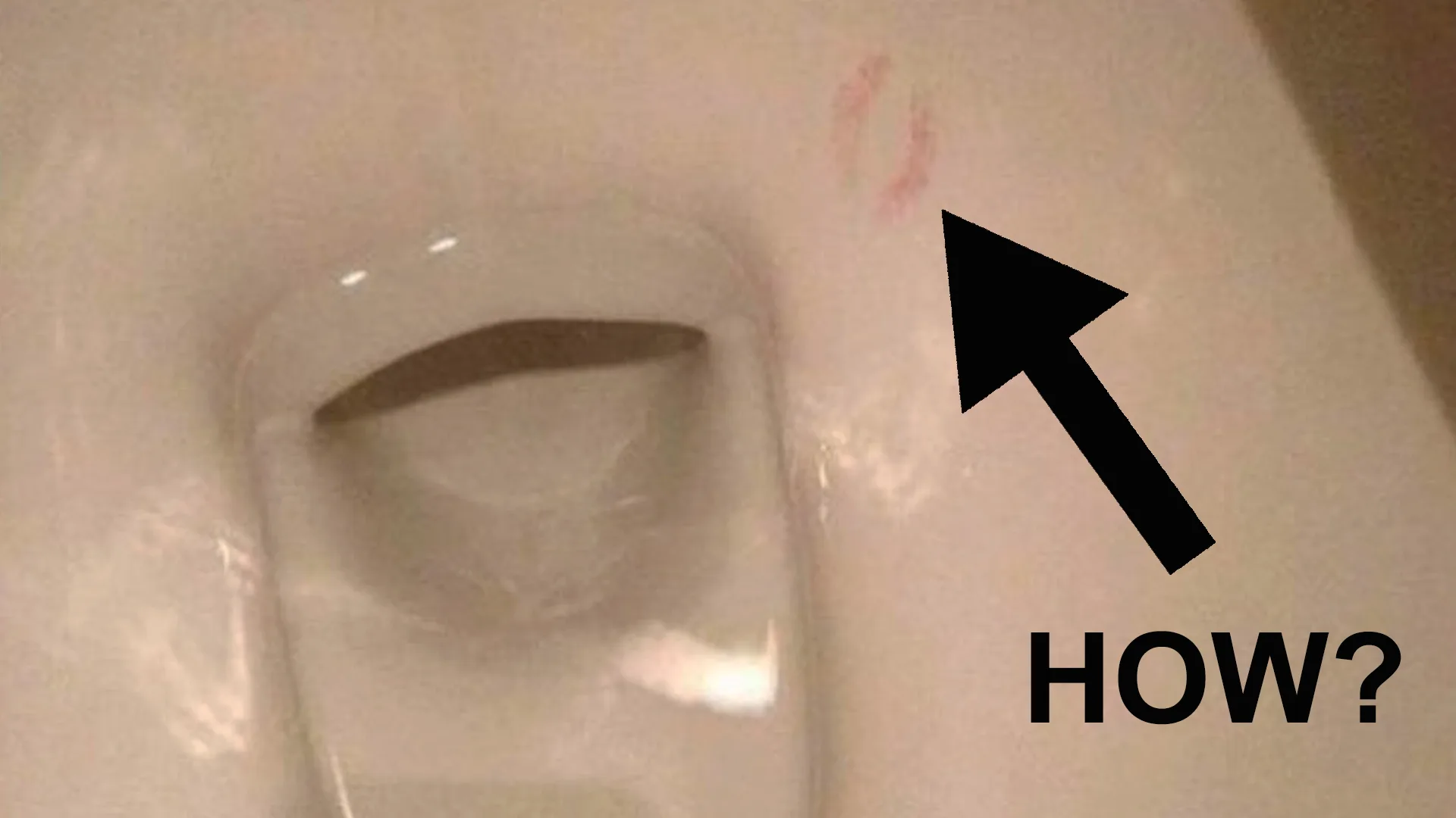 Five important questions about the toilet with lipstick marks inside it ...