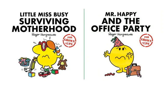 Mr Men are 'all grown up' with brilliant new adult book collection ...