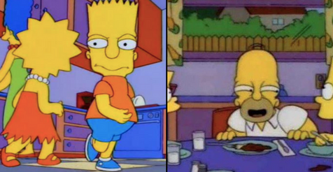 Front-facing Simpsons characters is the most unsettling thing you'll ...