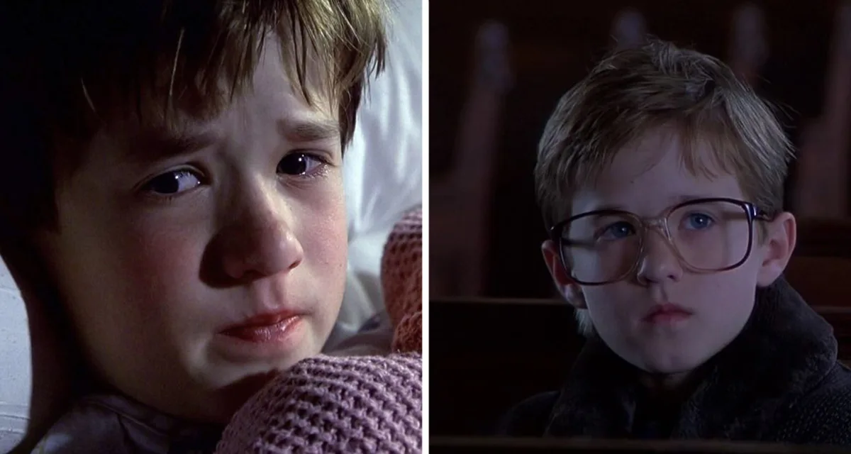The kid from The Sixth Sense has a beard now and if you want to look it ...