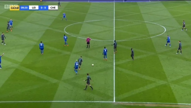 Everyone went mad over Leicester City's pitch pattern - JOE.co.uk
