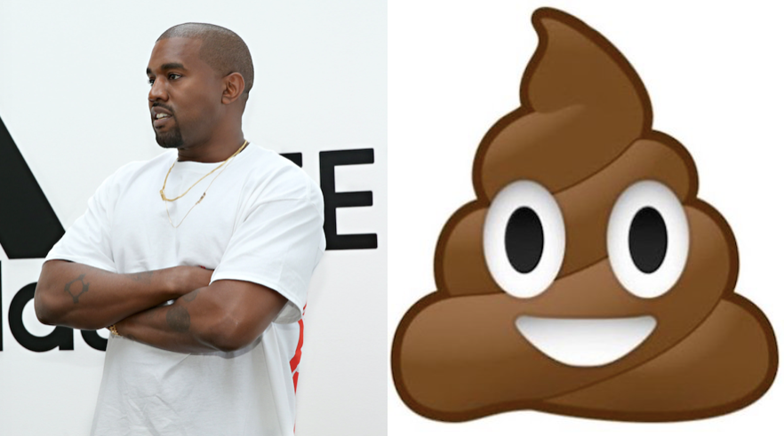 Kanye West has released a new song and it's "poop"