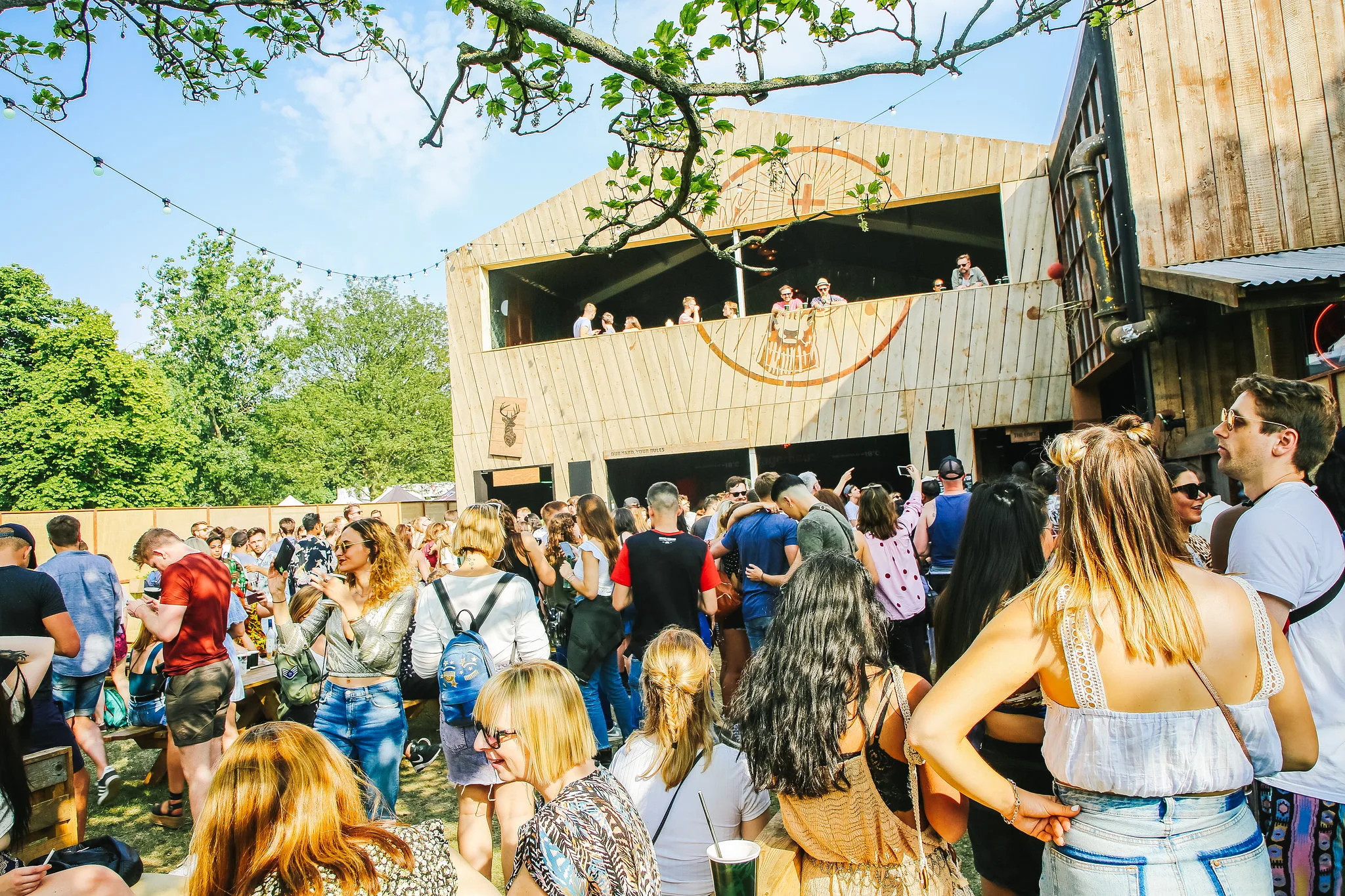 Pat Sharp's Fun House has nothing on the JägerHaus at All Points East