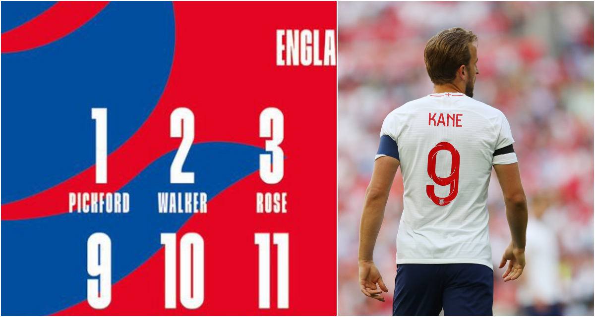England's World Cup squad numbers have been announced - JOE.co.uk