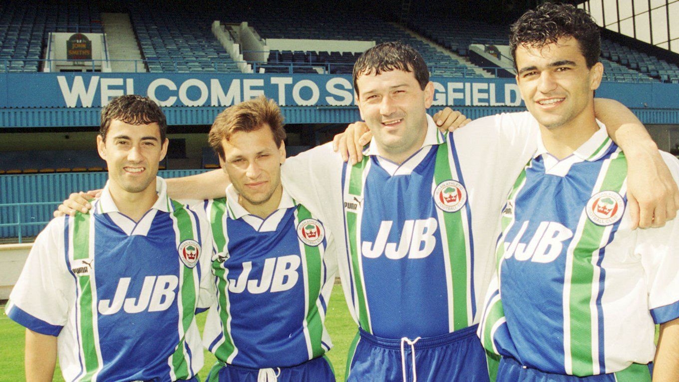 Wigan Athletic's new kit is a welcome blast from the past - JOE.co.uk