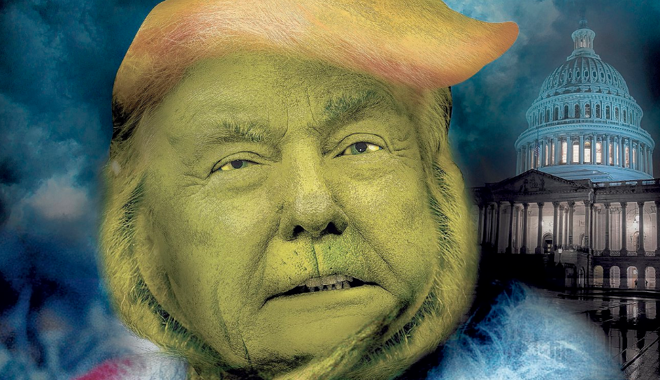 This image of Donald Trump as The Grinch is here to ruin your Christmas ...