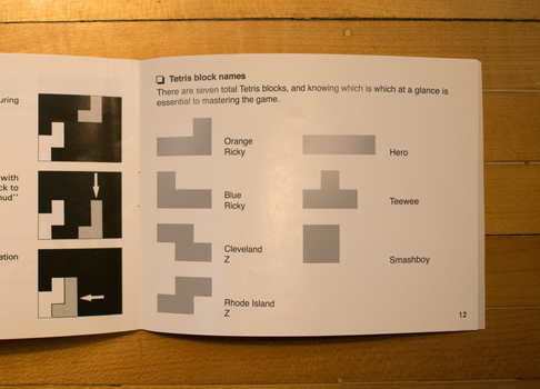 It turns out Tetris blocks actually have names and they're incredibly ...