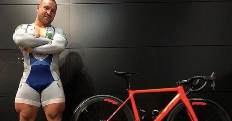 Cyclist with 'world's biggest quads' shares his brutal leg workout