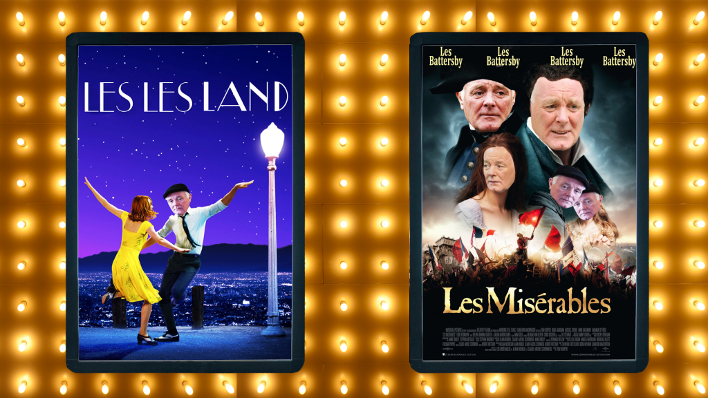 12 movies drastically improved by putting Les Battersby in the lead ...