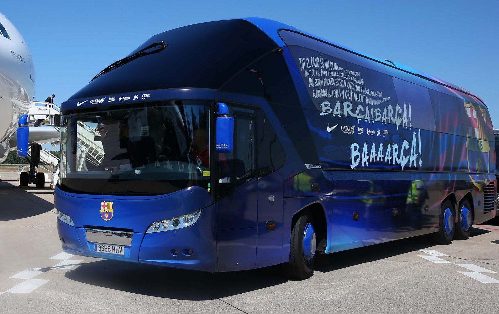 Merseyside police: No one's nicked Barcelona's team bus