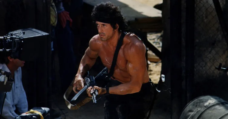 Sylvester Stallone Rambo 3 Body