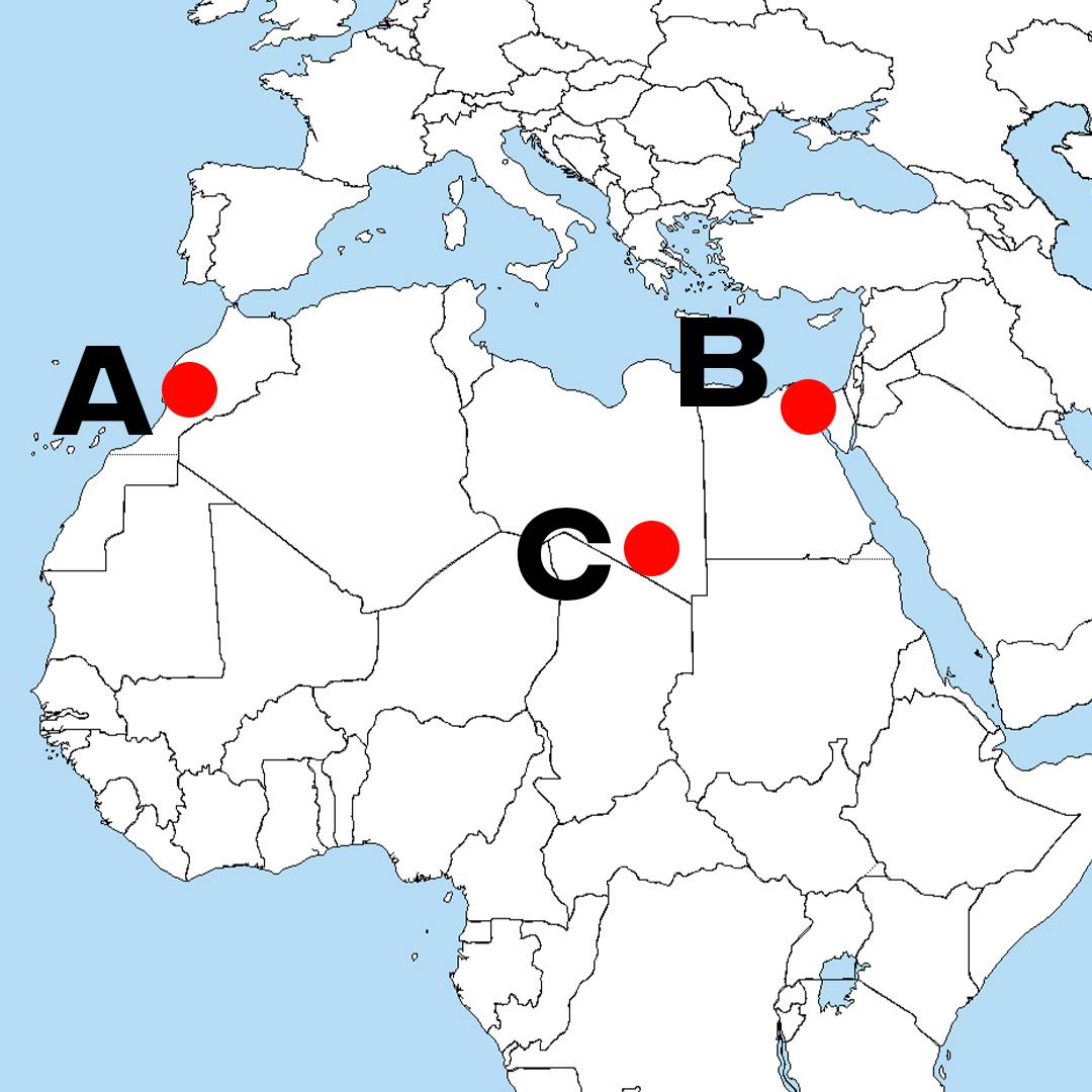 QUIZ: Can you identify these capital cities on a map? - JOE.co.uk
