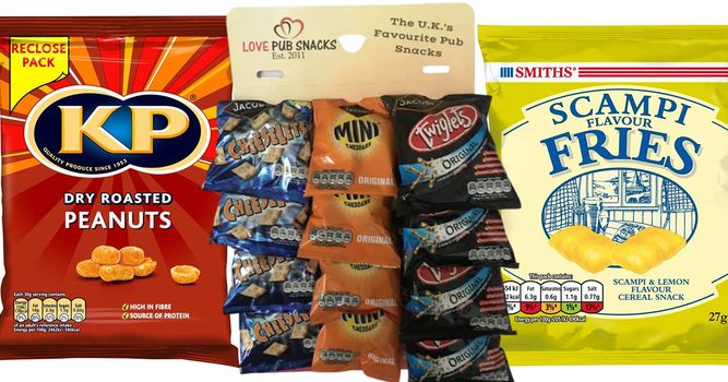 The definitive ranking of all the British pub snacks