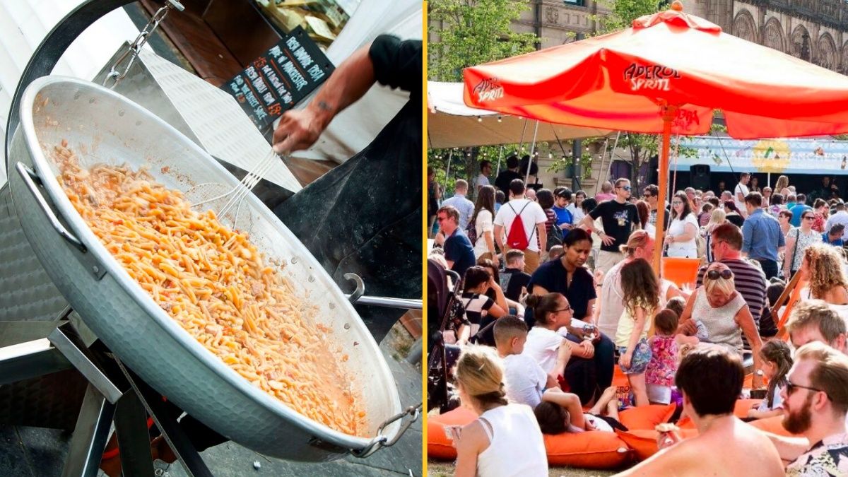 A huge Italian street food festival is coming to Manchester - JOE.co.uk