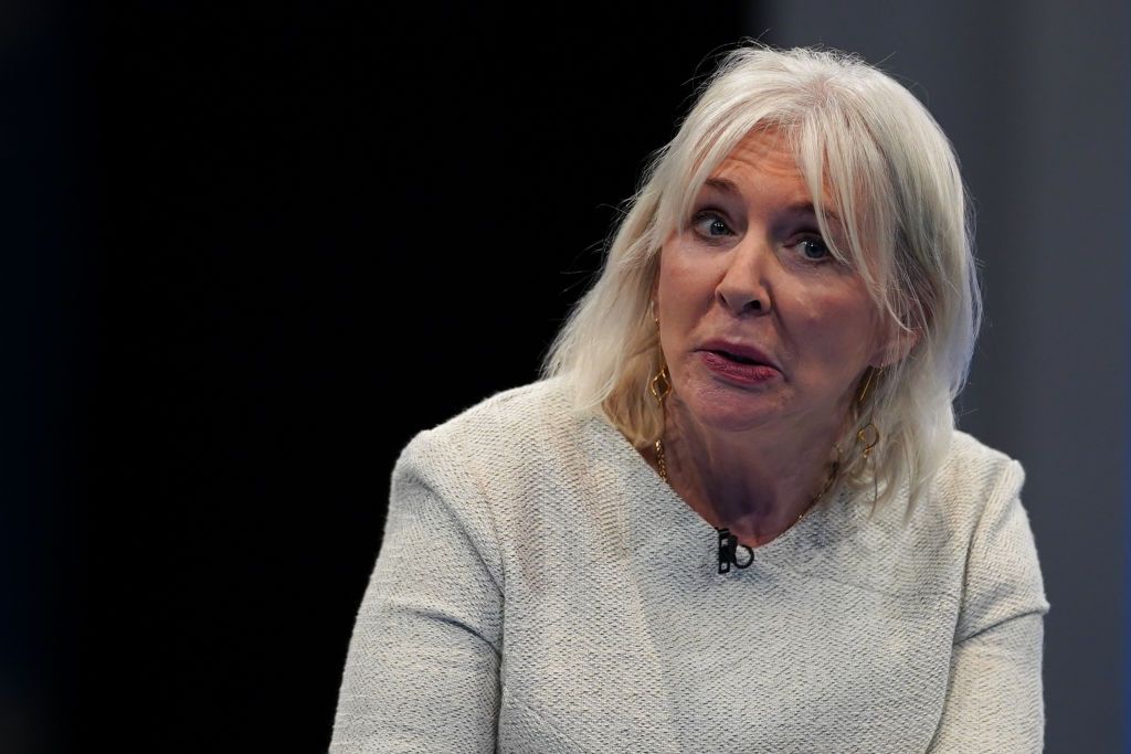 Nadine Dorries kicked out of Tory WhatsApp group for praising PM - JOE.co.uk