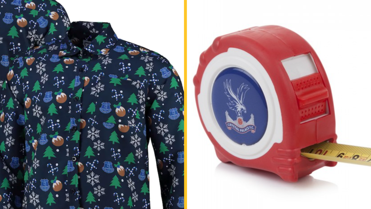 The weirdest football club merchandise you can buy this Christmas