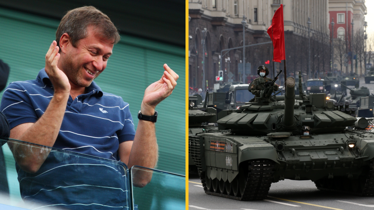 Roman Abramovich 'has shares in company that helps build Russian tanks'