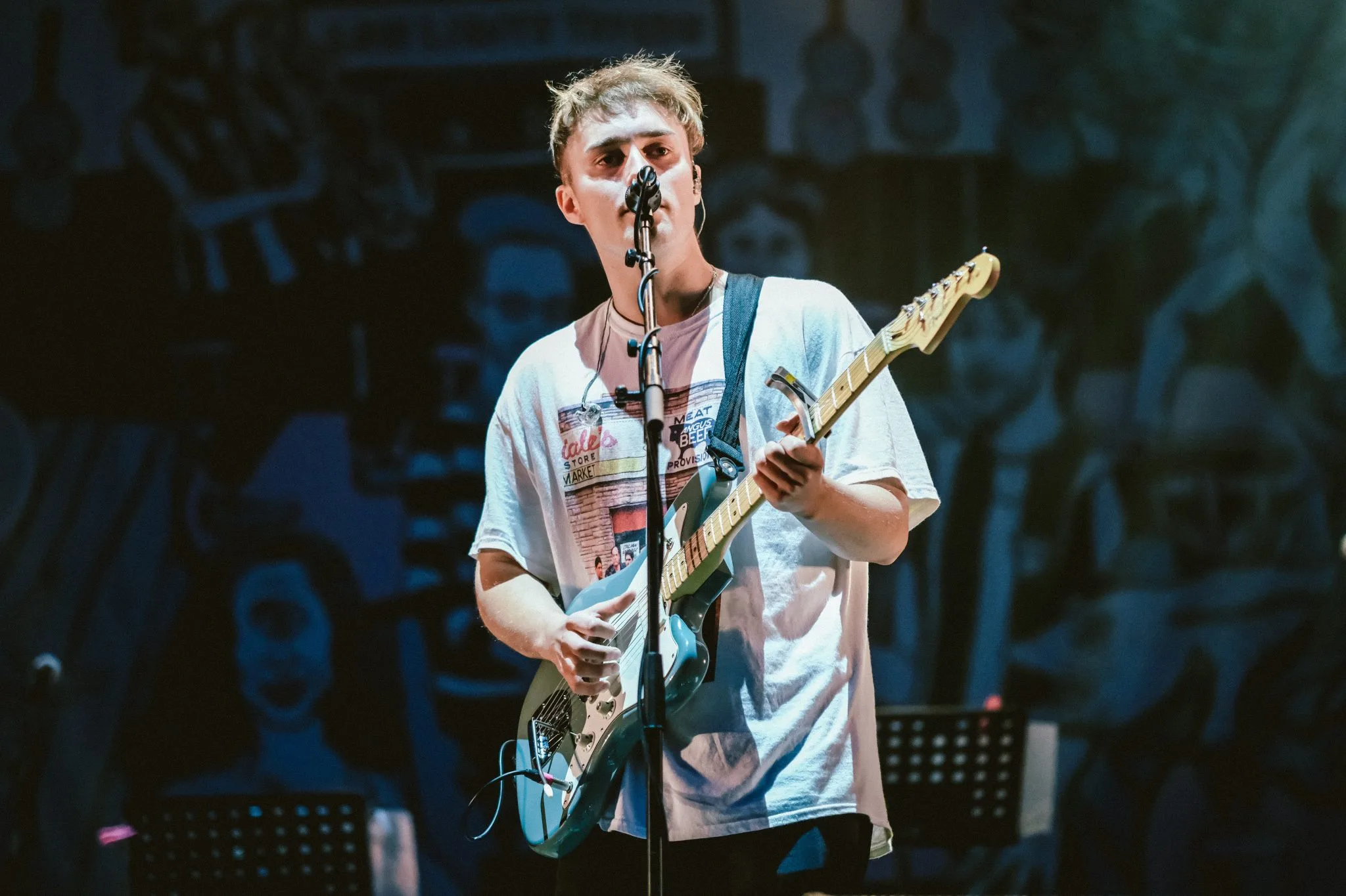 Sam Fender apologises for 'poor timing' of Johnny Depp selfie