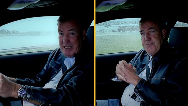 People can't believe how casual Jeremy Clarkson is while losing control ...