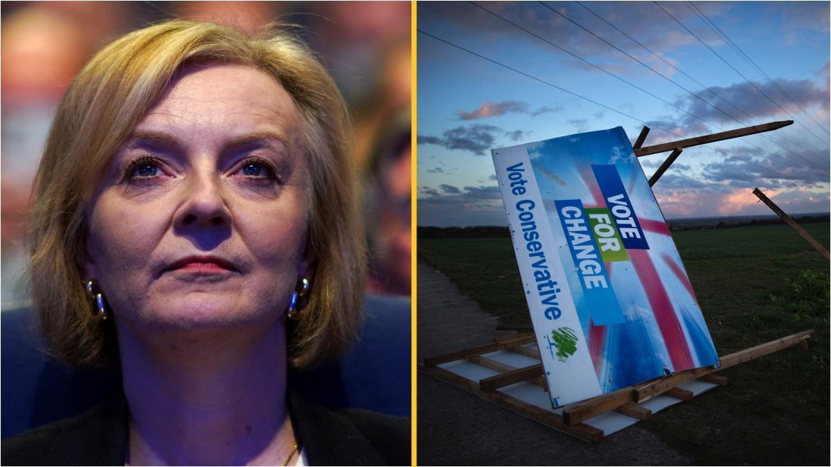 Tory Party falls to lowest level of support in British polling history