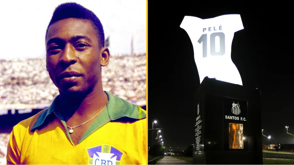 Pelé buried on ninth floor of cemetery so he can see football pitch as ...