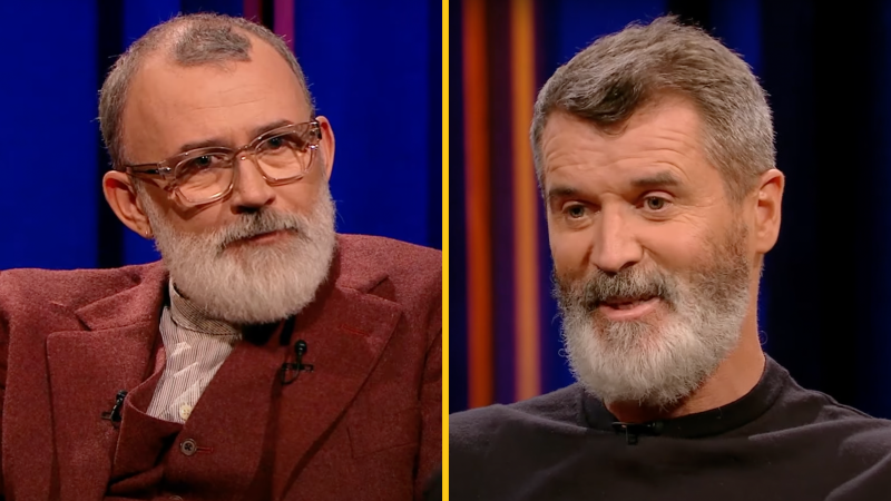 Tommy Tiernan was not having Roy Keane answer during his interview